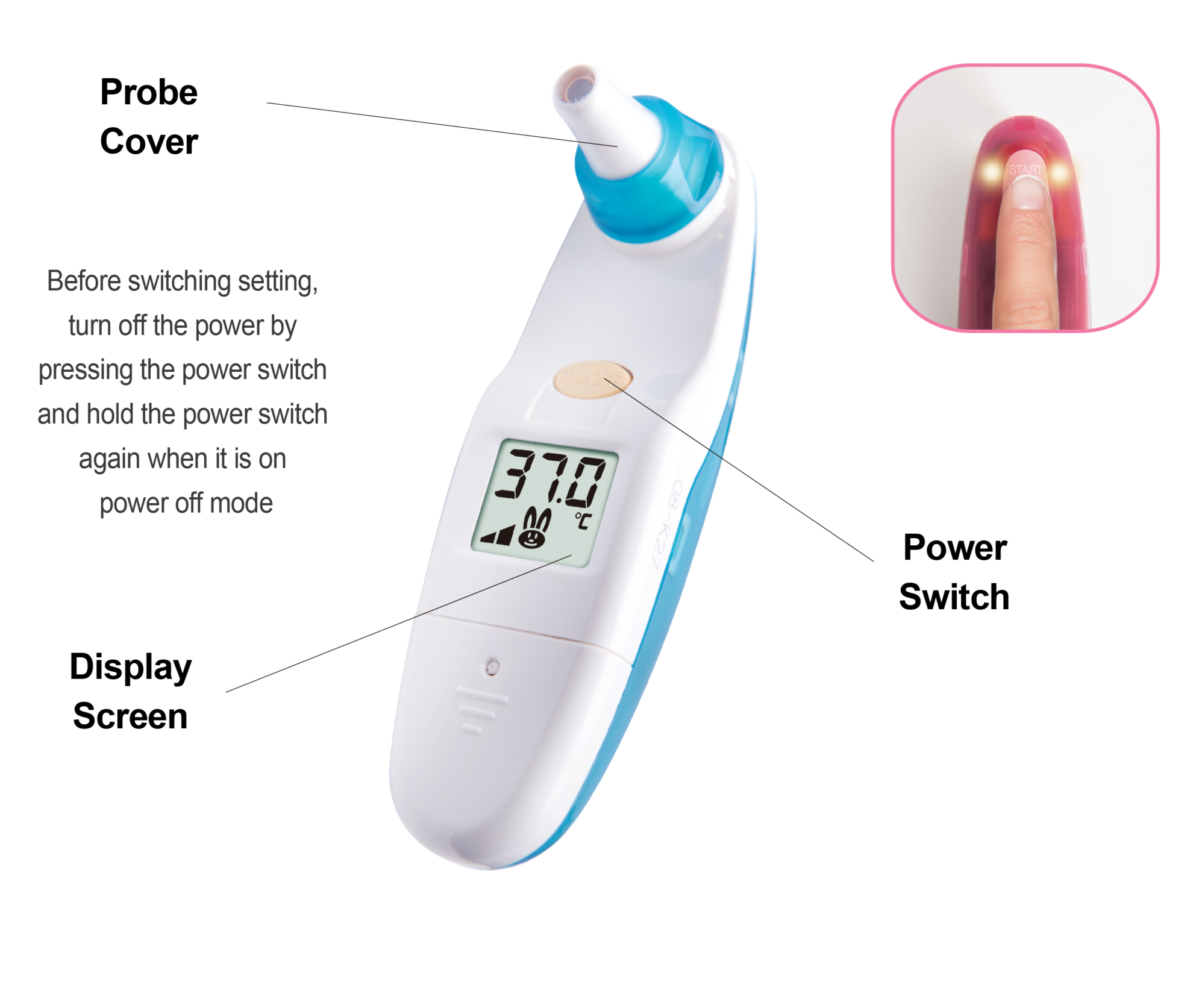 Mini Ear Thermometer - NISSEI